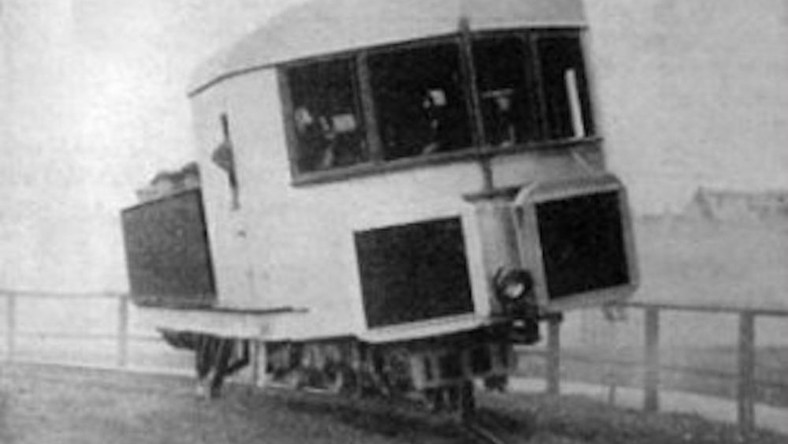 Gyro monorail - historia pociągu, który jeździł na jednej szynie