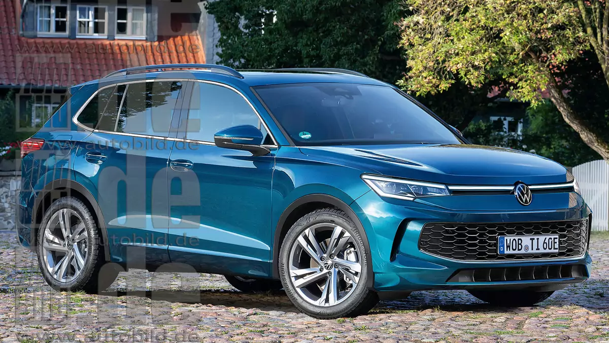 Volkswagen Tiguan III zadebiutuje w 2023 r. Pierwsze ilustracje i ...