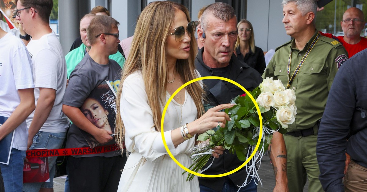 Jennifer Lopez w Warszawie. Od razu wypatrzyliśmy to na jej dłoniach