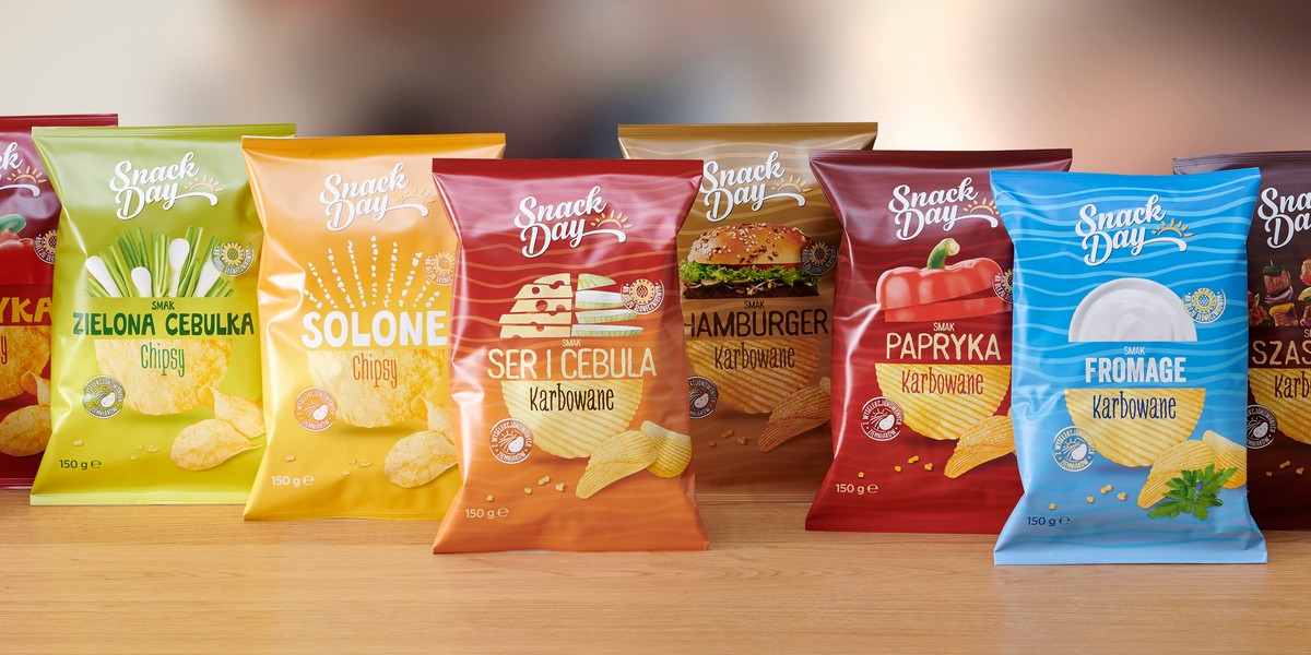 Chipsy bez oleju palmowego - nowa marka "Snack Day" od Lidla - Onet ...