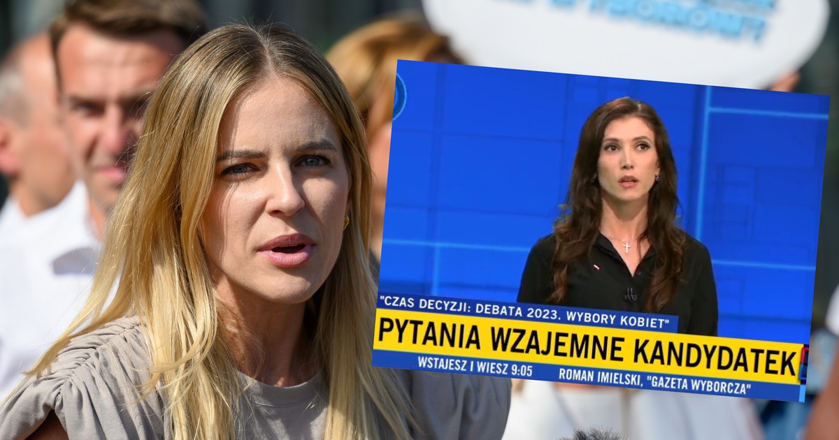 Oburzenie w studiu TVN po słowach kandydatki Konfederacji o "blondynce ...