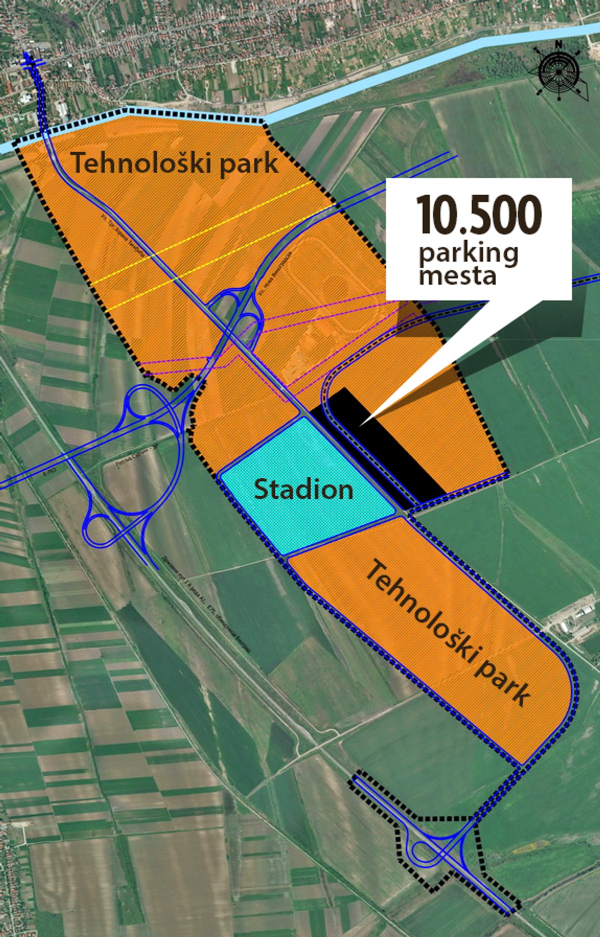 MAPA NACIONALNOG STADIONA Otkrivamo lokaciju fudbalskog terena ...