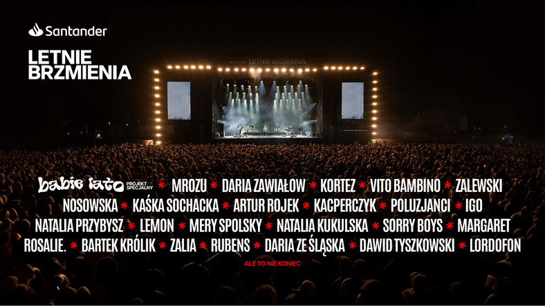 Poznaj gwiazdy Santander Letnie Brzmienia 2024! To oni zagrają na festiwalu - Muzyka