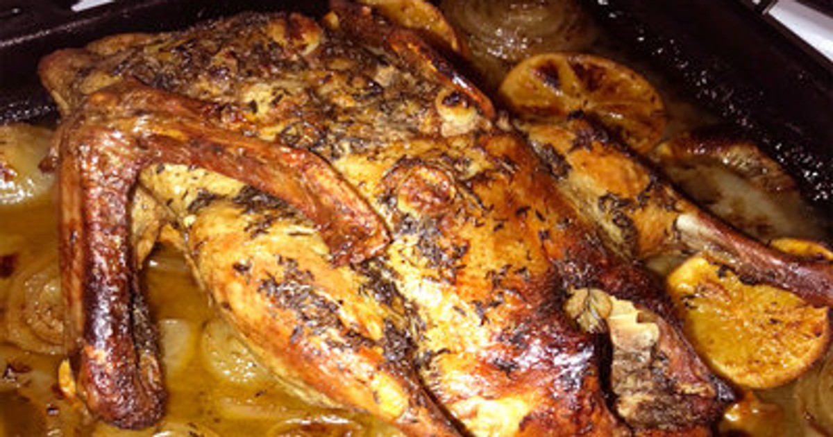 Narancsos rozmaringos sült kacsa recept