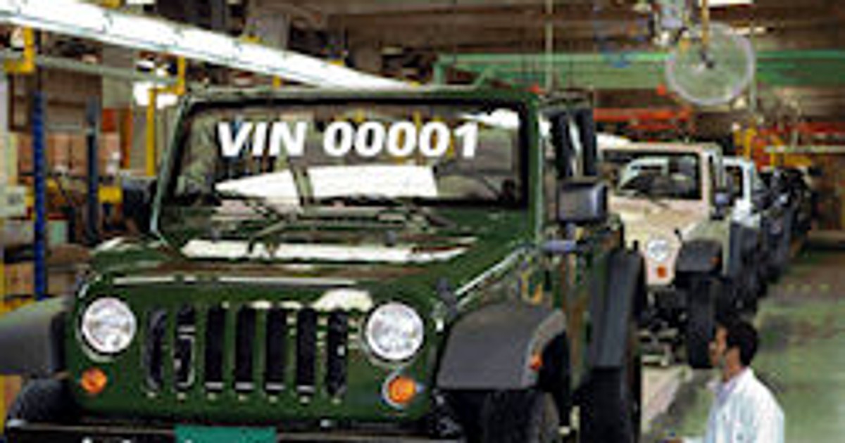 Jeep J8 już w produkcji - nie tylko dla wojska