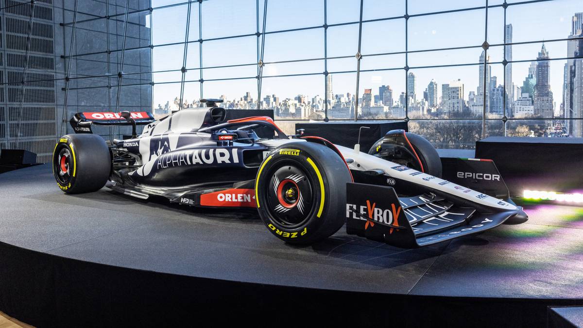 Orlen pozostaje w F1 jako sponsor Scuderia AlphaTauri. Zespół pokazał ...