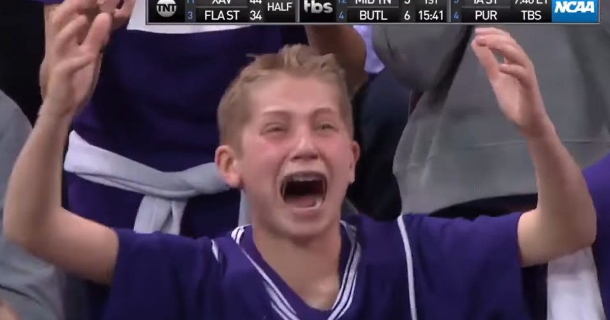 'Crying Northwestern Kid' turned his viral fan moment into a successful ...