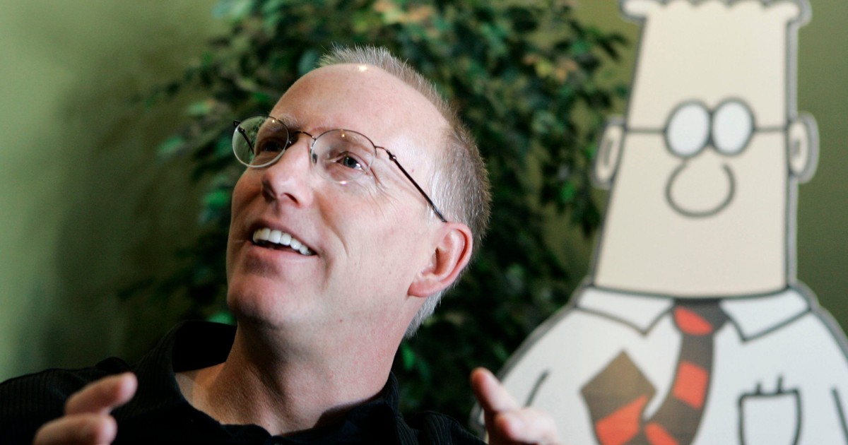 Newspapers are dropping the Dilbert comic strip after the creator's ...