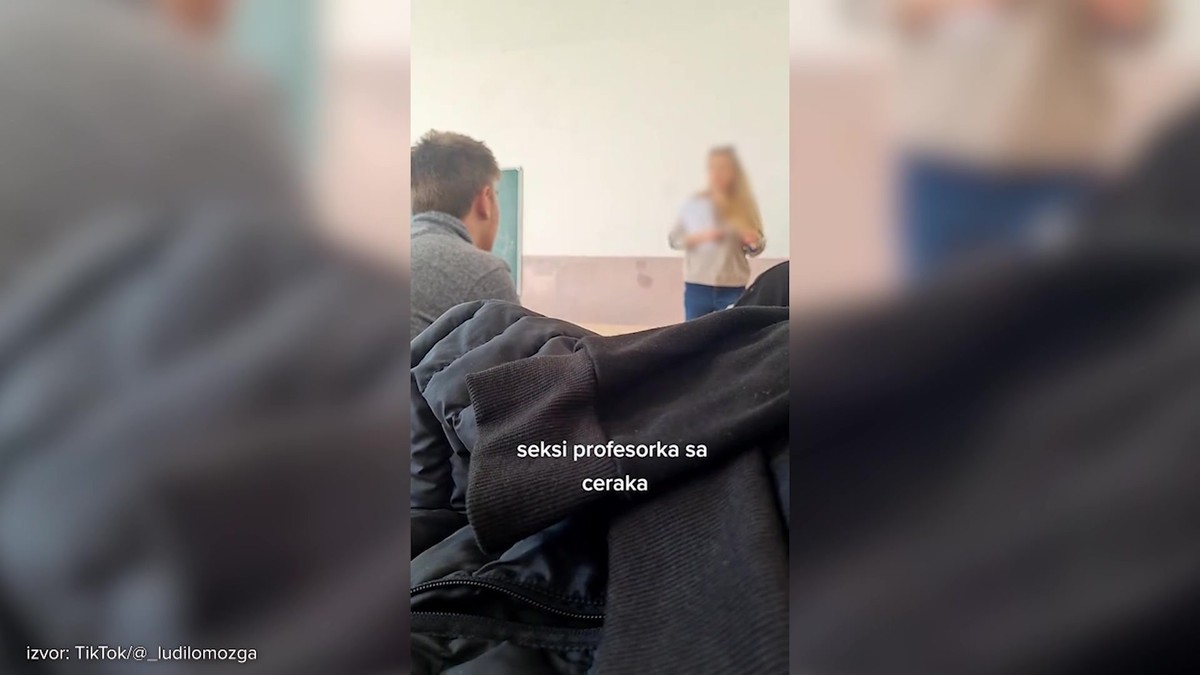 NOVI SNIMAK SRAMOTNOG PONAŠANJA ĐAKA Učenici iz Beograda snimali profesorku pa ostavljali ...