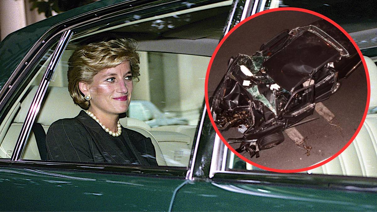 Tak zginęła księżna Diana. Mercedes w jednej chwili zamienił się we wrak