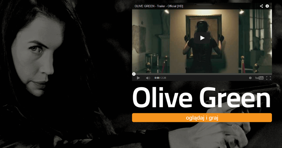 Olive Green - interaktywny film, dzięki któremu nauczysz się angielskiego!