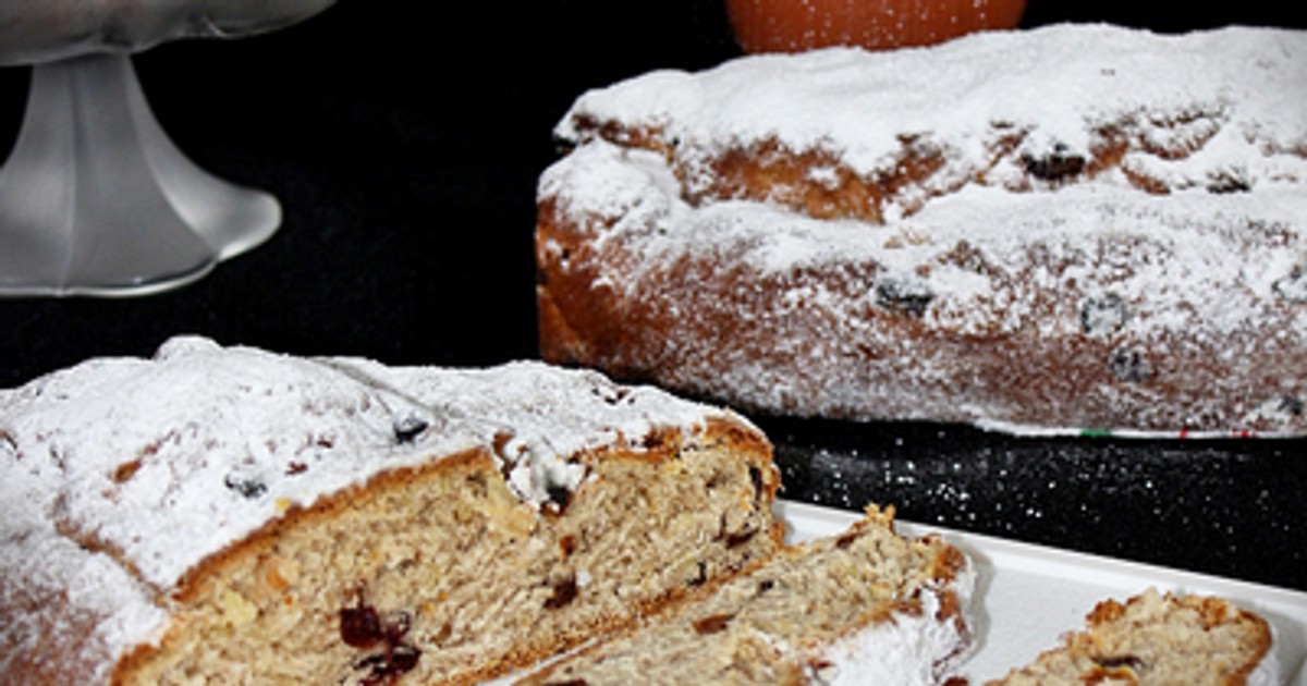 Stollen (Drezdai kalács) recept