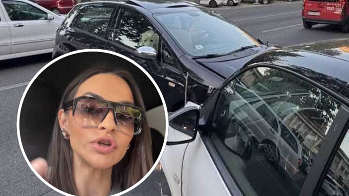 Voditeljka RTS Marija Popović doživela udes: Prva fotografija sa mesta saobraćajke - Blic