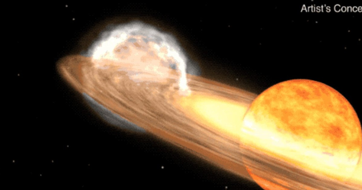 'Once-in-a-lifetime' cosmic explosion set to light up the night sky ...