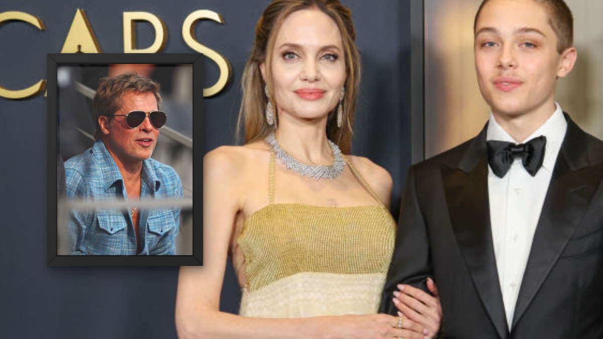 Knox Jolie-Pitt bryluje u boku matki. Z ojcem prawie "nie ma kontaktu ...