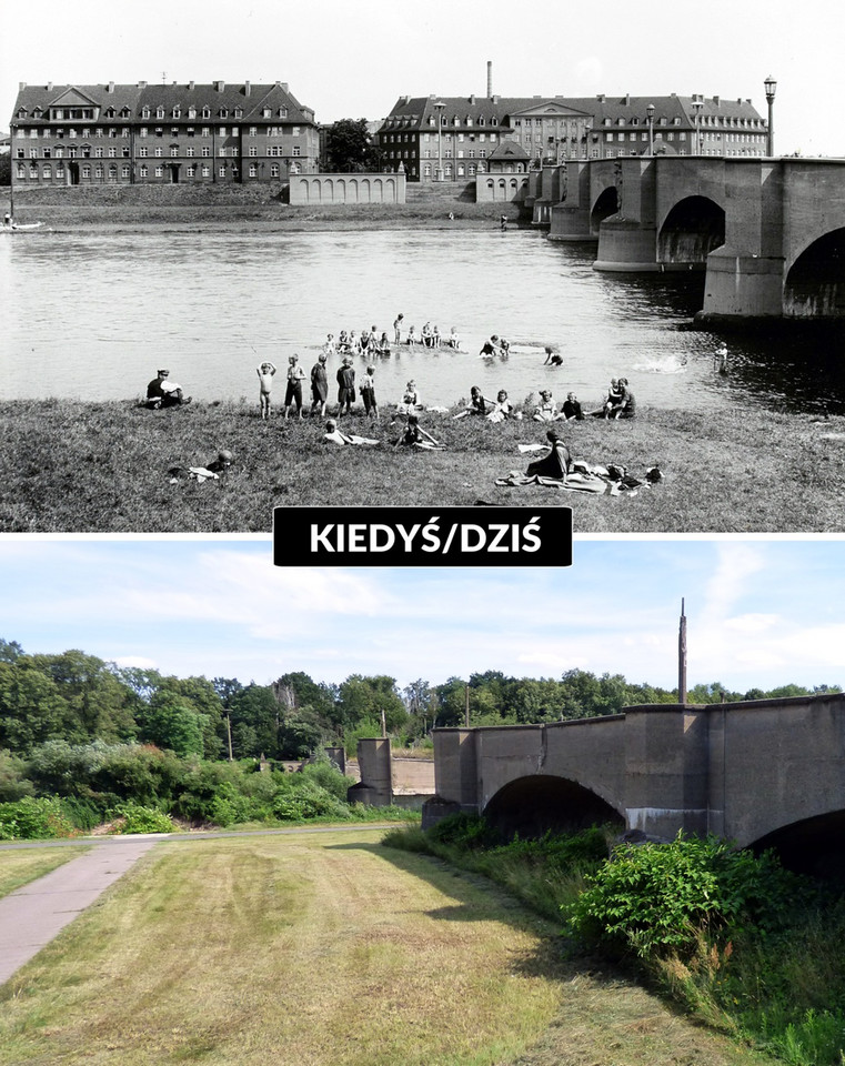 Zasieki (Forst) - pozostałości poniemieckiego miasta rozebranego po ...