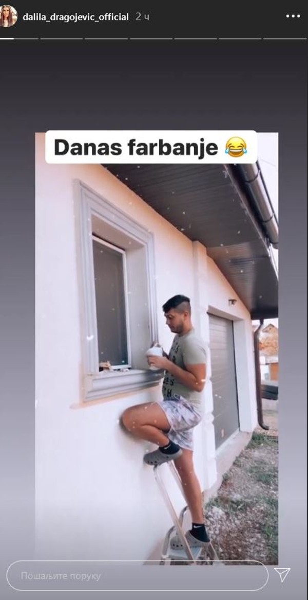 RENOVIRANJE u doba korone: Dalila i Dejan Dragojević se bacili na posao!