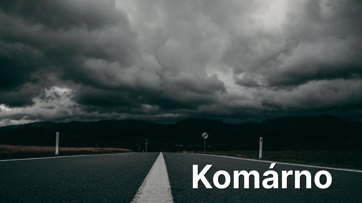 Komárno počasie: Dnešná predpoveď (07. 04. 2025) | Azet Počasie