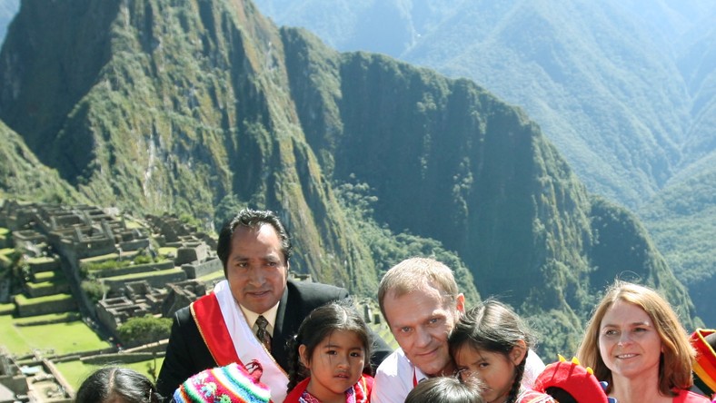 4. "Podróż życia" Donalda "Słońca Peru" Tusk - Wiadomości