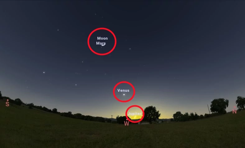 Niezwykły widok na polskim niebie. Zobaczymy jednocześnie pięć planet