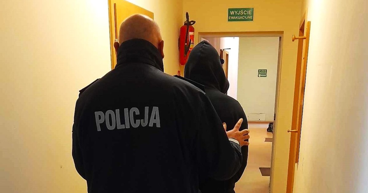 Kościerzyna: 20-latek zatrzymany za pobicie i kradzież