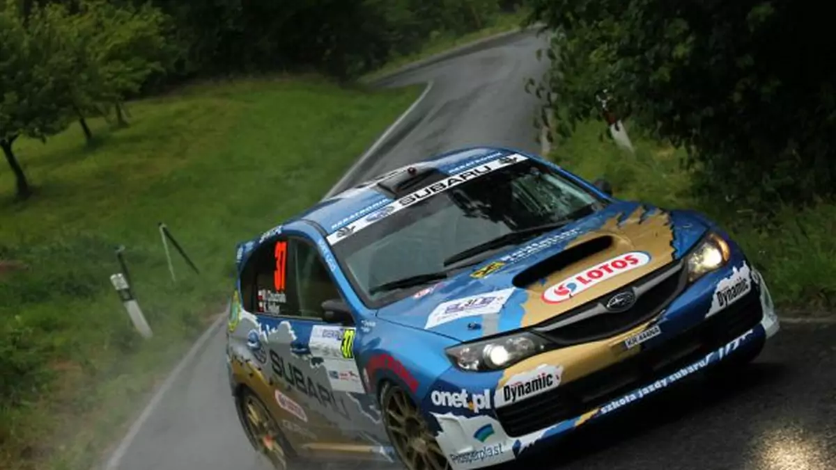 Czeskie podium LOTOS - Subaru Poland Rally Team