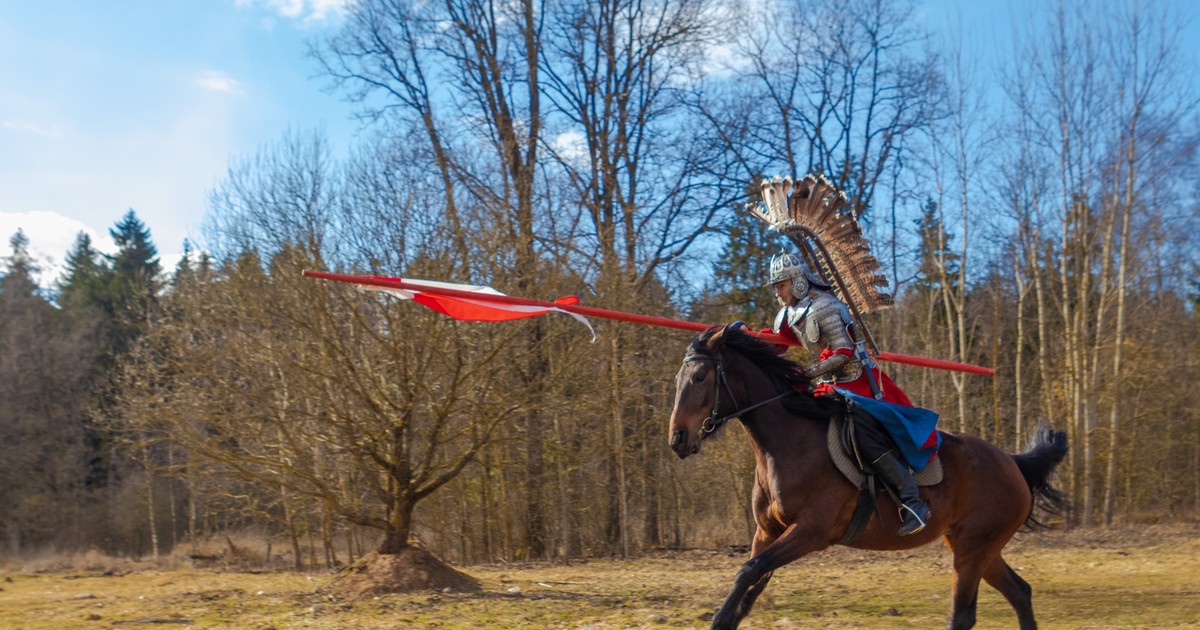 Zbroja husarska z XVII w. odnaleziona za pomocą wykrywacza metalu w ...