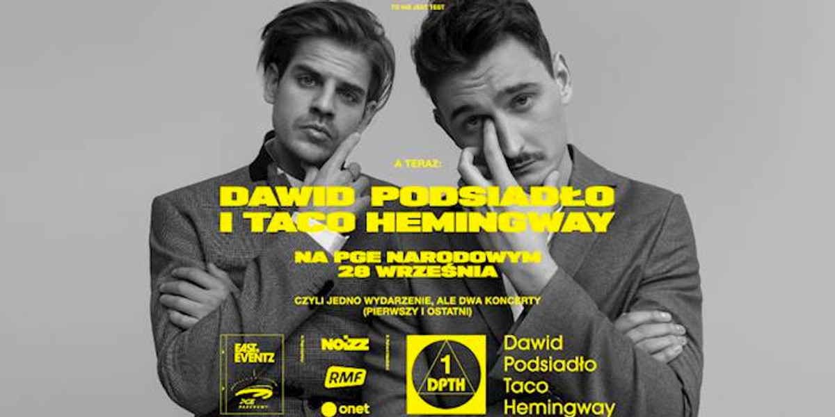 Dawid Podsiadło i Taco Hemingway na PGE Narodowym. Data, bilety - Muzyka