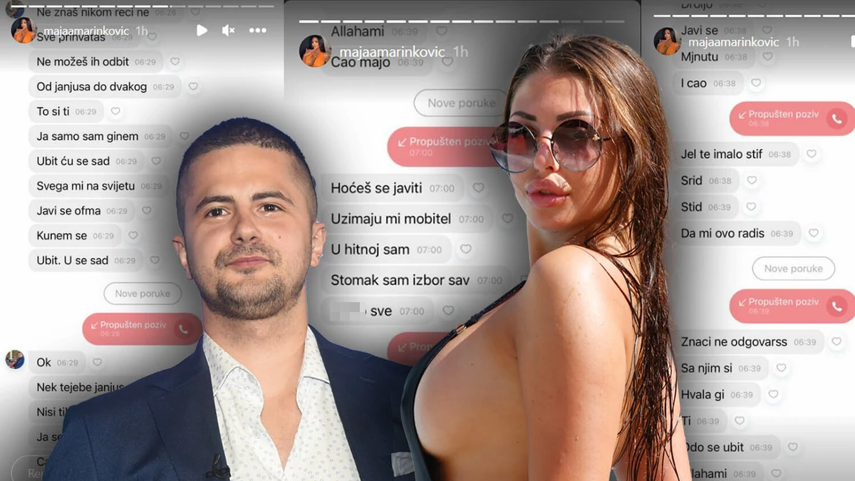 Horor pretnje Bilala Brajlovića nakon raskida sa Majom: Starleta objavila šok poruke - Blic