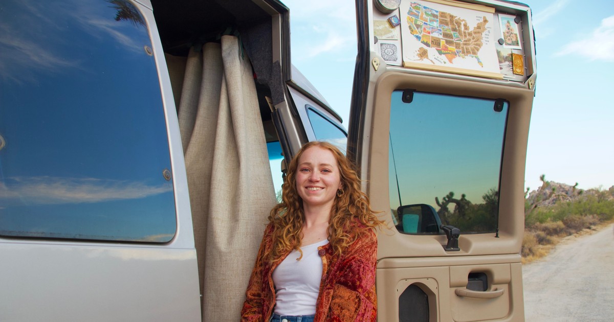 I thought traveling and living in a van by myself would be scary ...