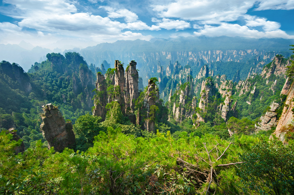 Największe atrakcje Chin: Park Narodowy Zhangjiajie - Podróże