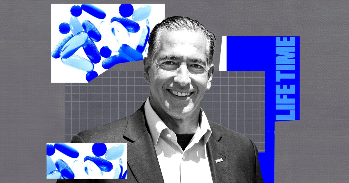 The CEO of Life Time says he takes 45 to 50 supplements a day for ...