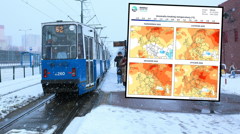 W Polsce na śnieg na nizinach jeszcze poczekamy. Oto możliwy termin