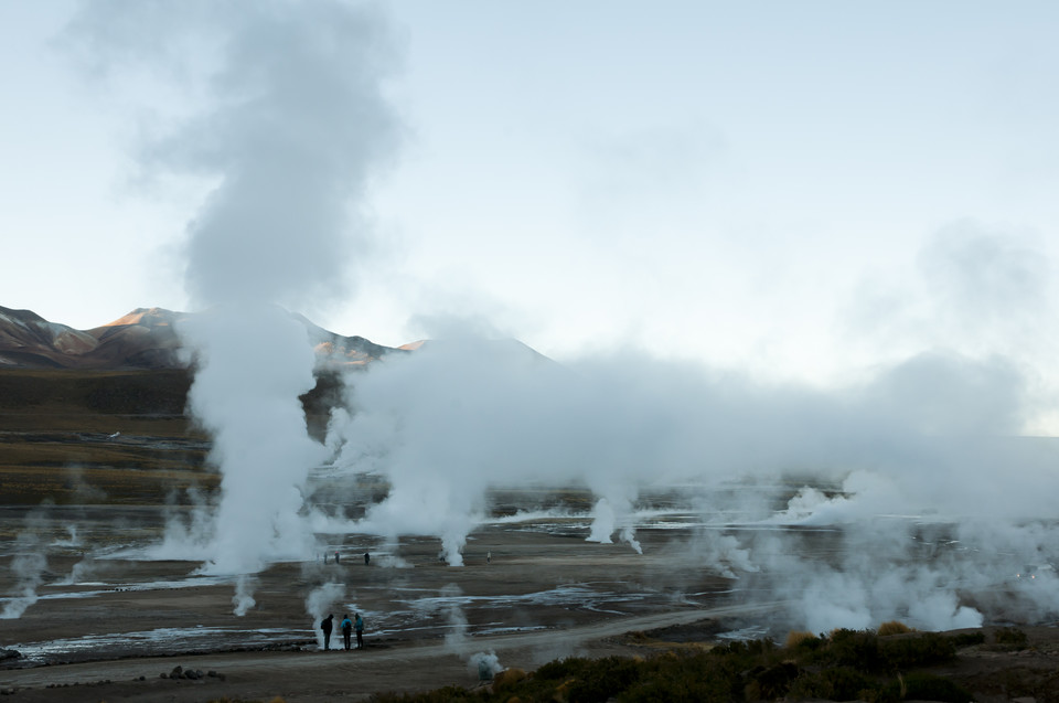 Gejzery El Tatio na pustyni Atacama w Chile - Podróże
