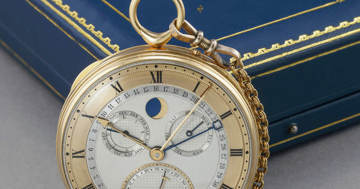 A British 'genius' painstakingly made 23 pocket watches entirely by ...