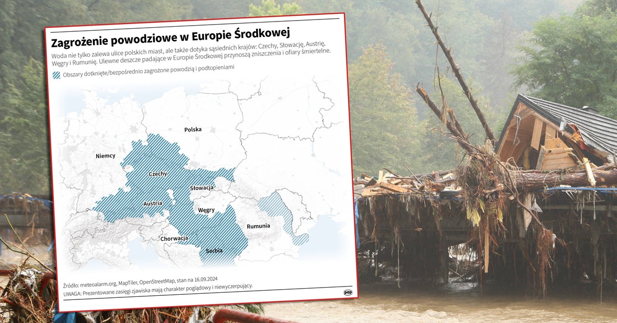 Powodzie nie tylko w Polsce. Te kraje walczą z żywiołem