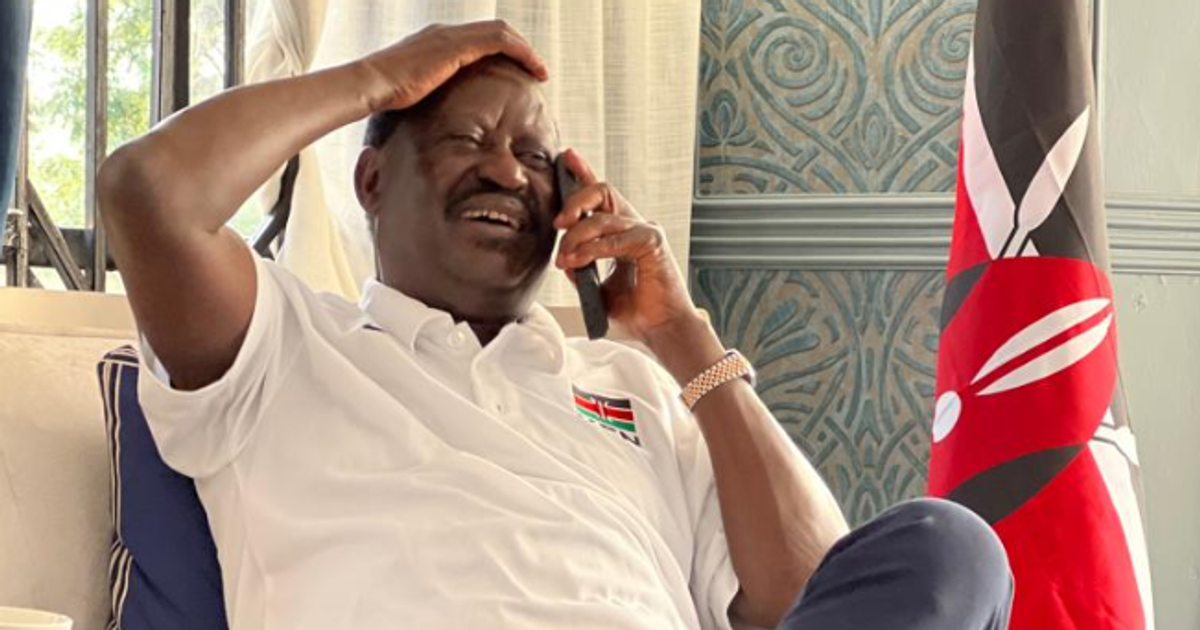 Raila Odinga reacts to termination of his job as AU High Representative ... Raila Odinga reacts to termination of his job as AU High Representative ...