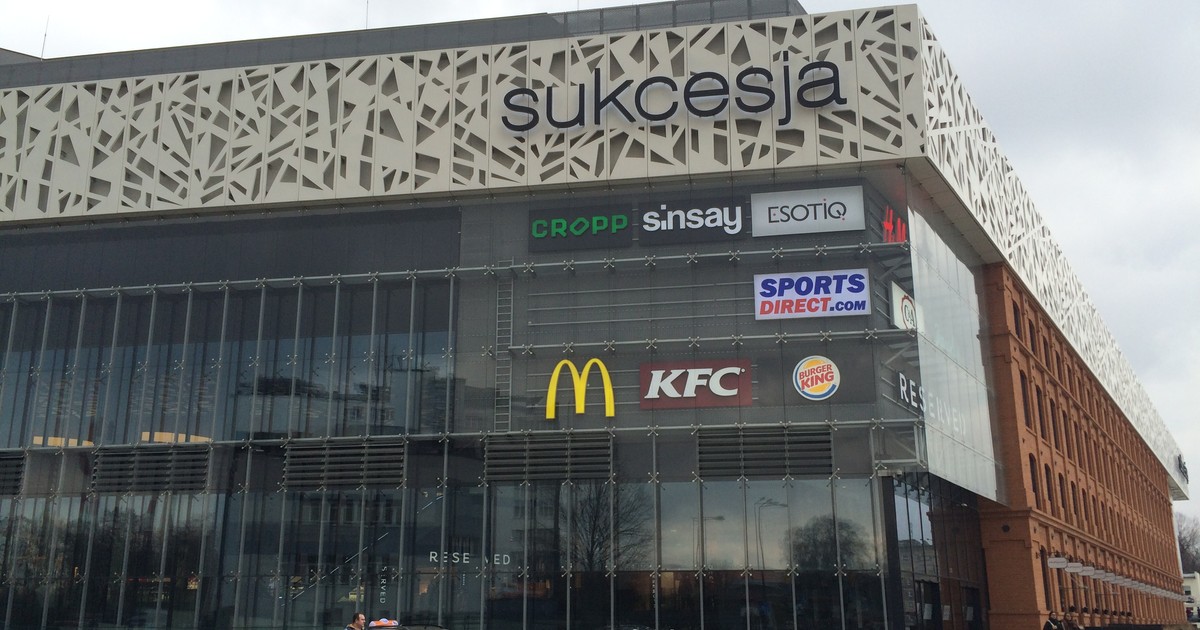 Sukcesja przestaje działać. Centrum handlowe zostanie zamknięte