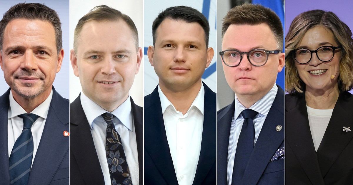 Sondaż prezydencki i niespodziewana mijanka. Zmiana tuż za podium