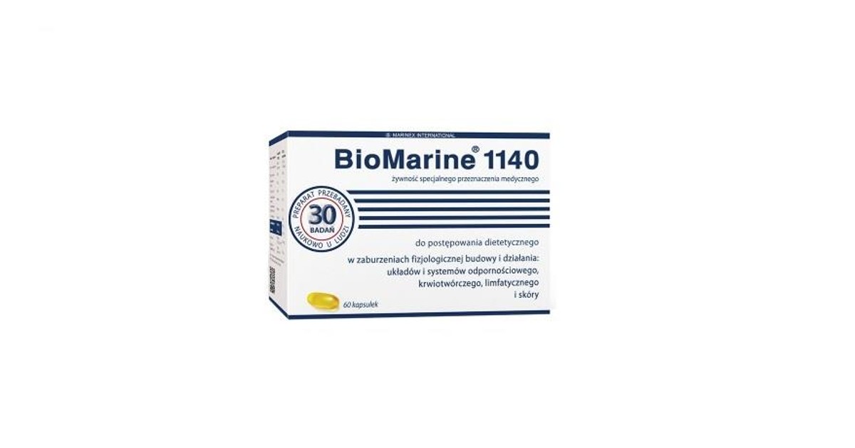 BioMarine 1140 - działanie, wskazania, dawkowanie