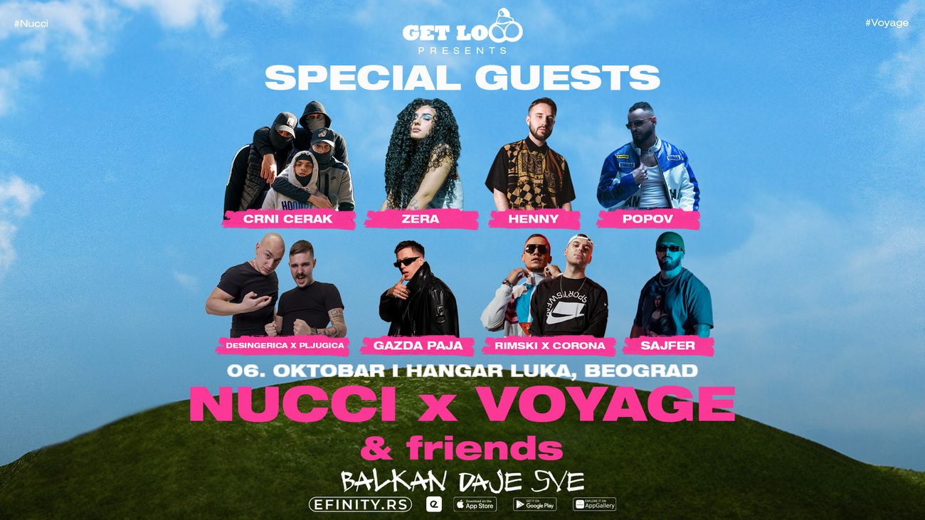 Nucci & Voyage otkrivaju SPECIJALNE GOSTE na KONCERTU: Evo KO će sve biti u HANGARU - Blic