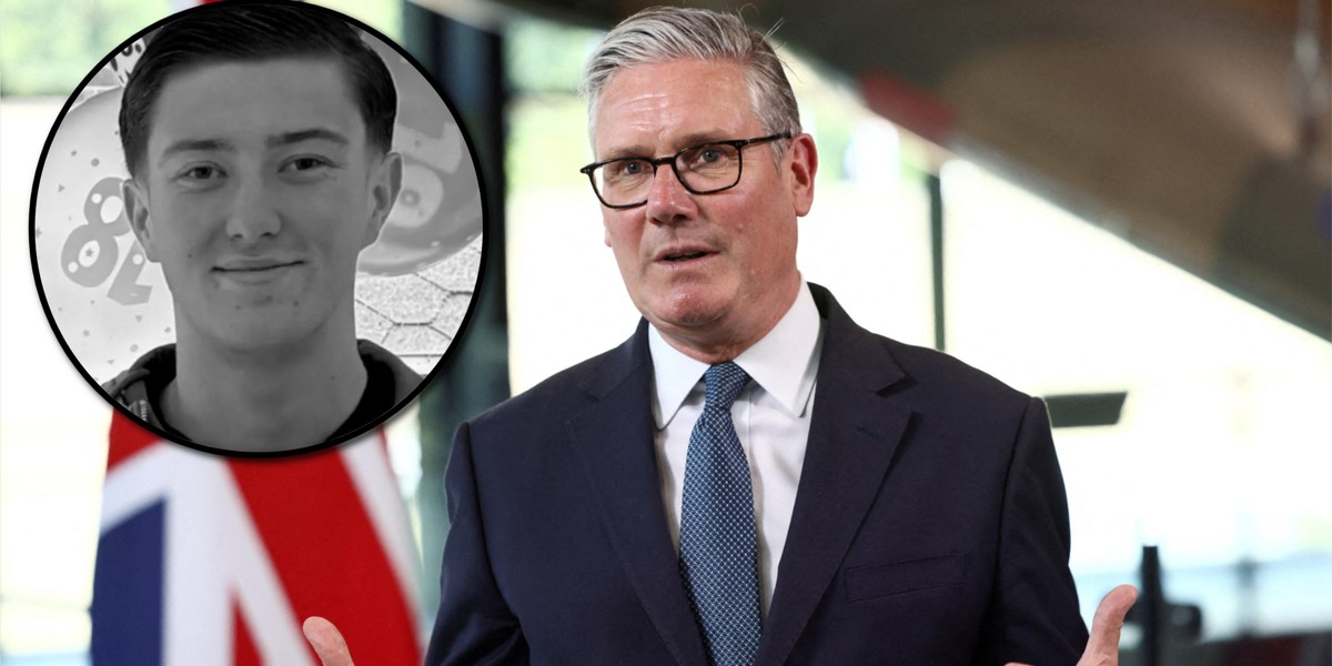 Henry Nowak nie żyje po interwencji policji. Premier Keir Starmer reaguje