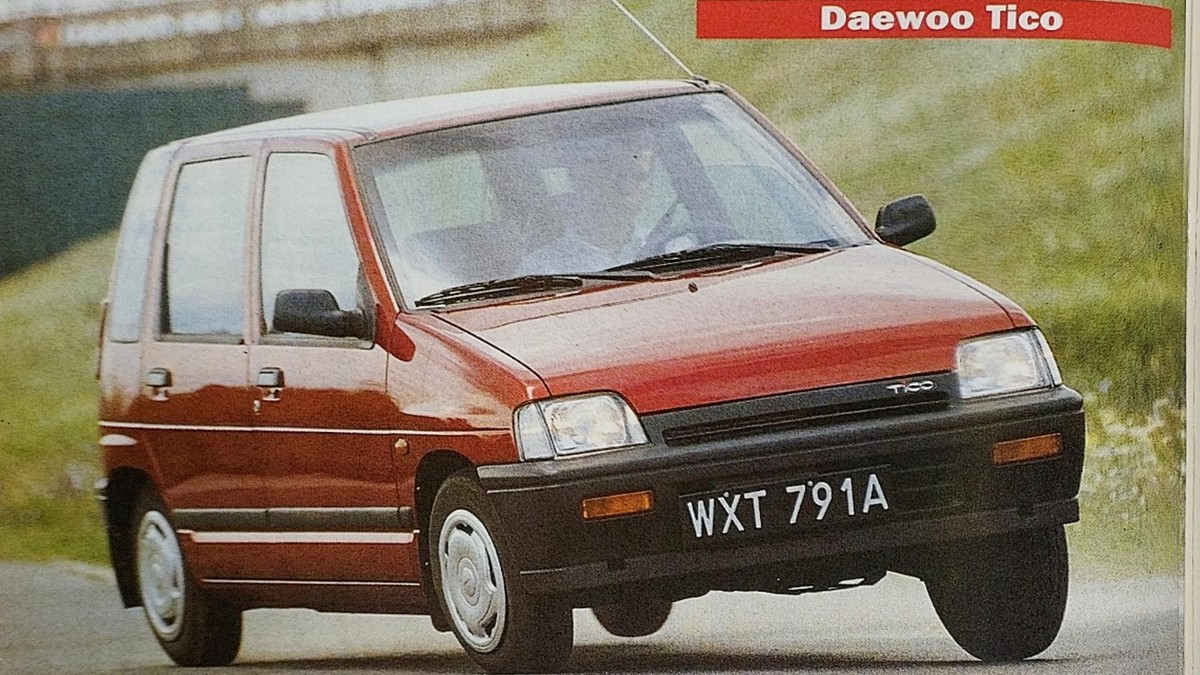 Daewoo Tico wygrywało z Fiatem Cinquecento. Był to kandydat na auto ...