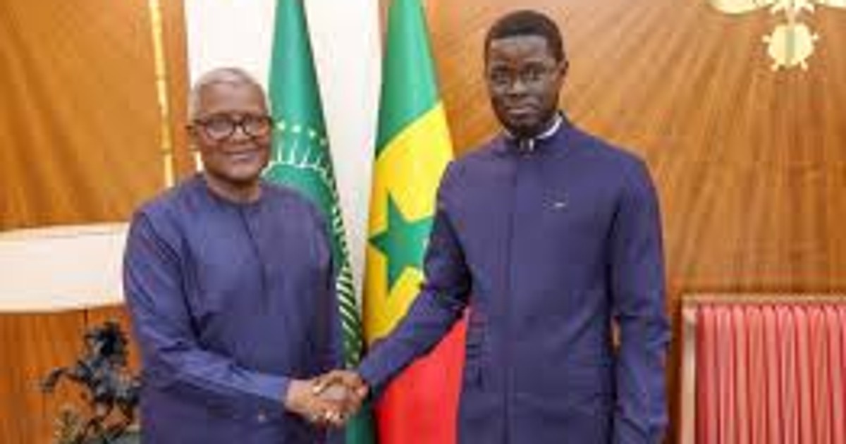 Billionaire Aliko Dangote eyes new investments in Senegal after $2.5 ...