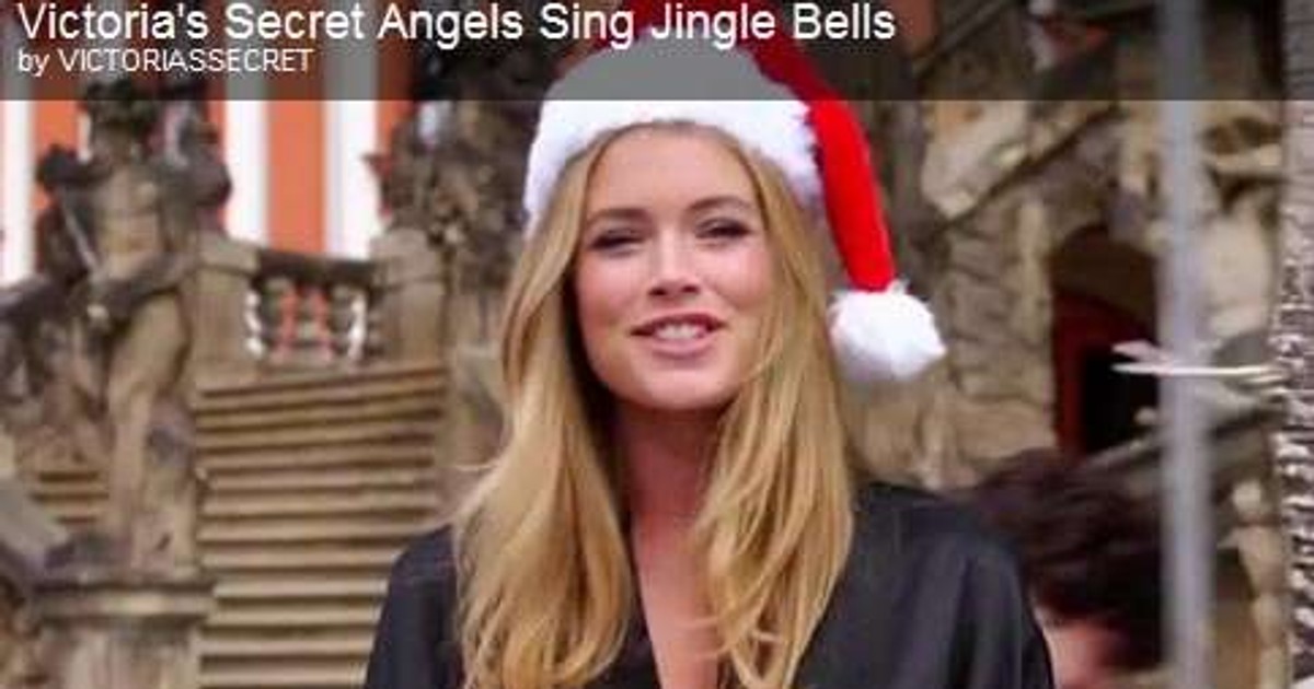 Znane modelki śpiewają kolędę. Wideo