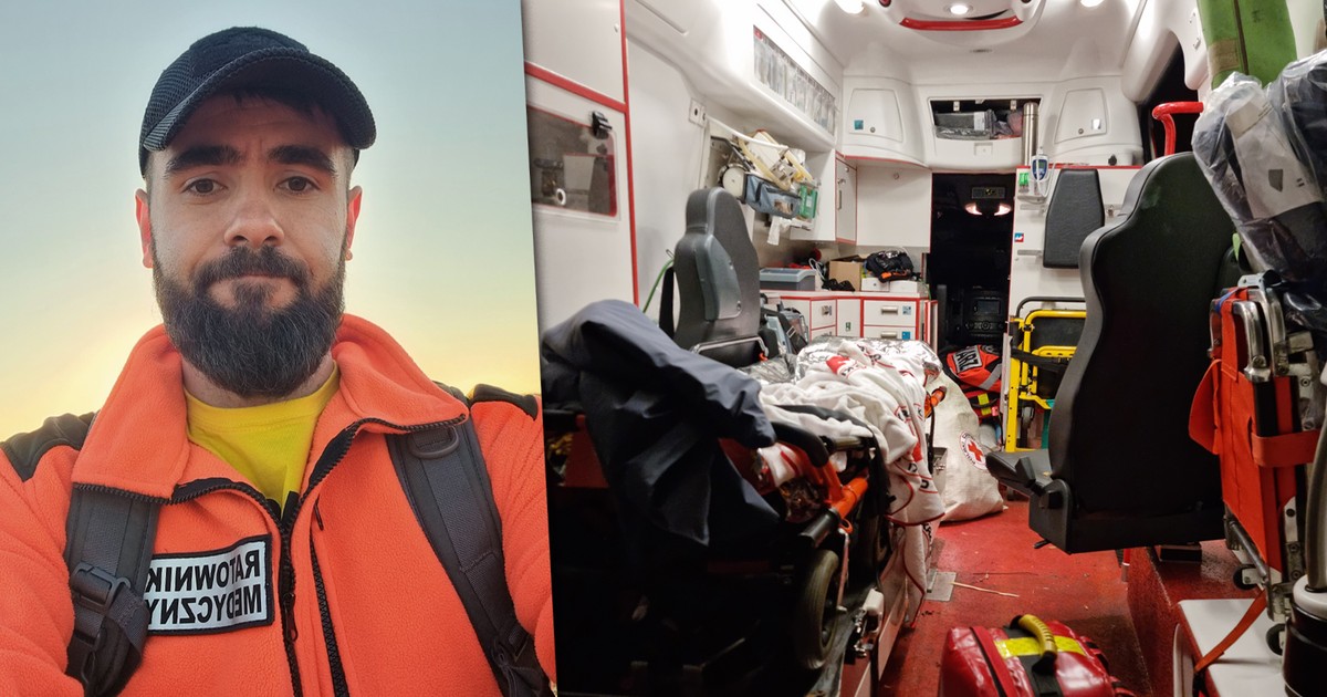 Ratownik medyczny: jestem pracownikiem socjalnym, który raz na jakiś ...