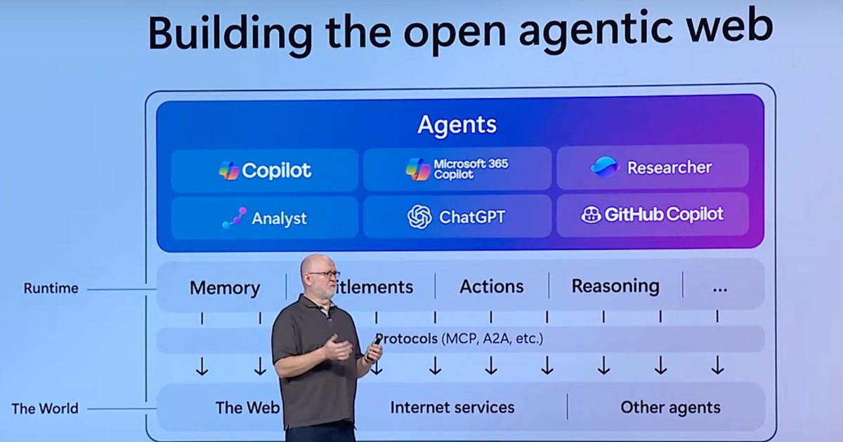 Microsoft's big event was all about the 'explosion' of AI agents ...