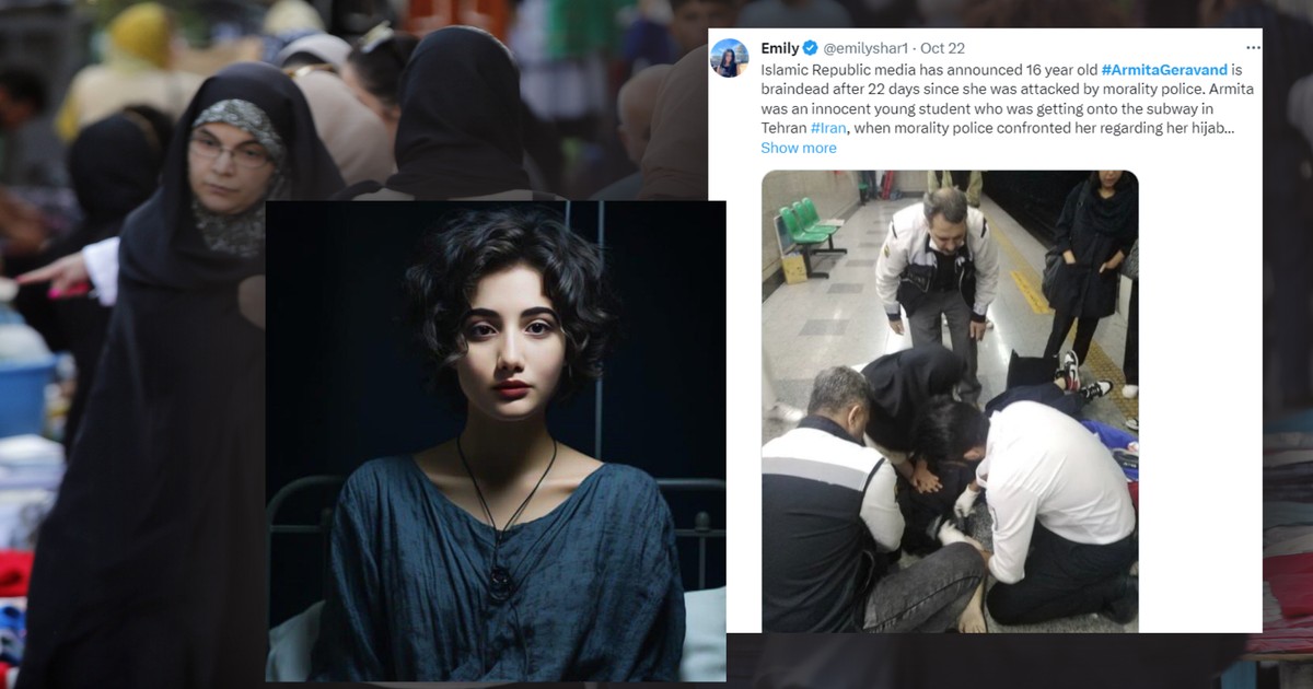 16-letnia Armita Geravand ofiarą policji obyczajowej. Zmarła w szpitalu ...