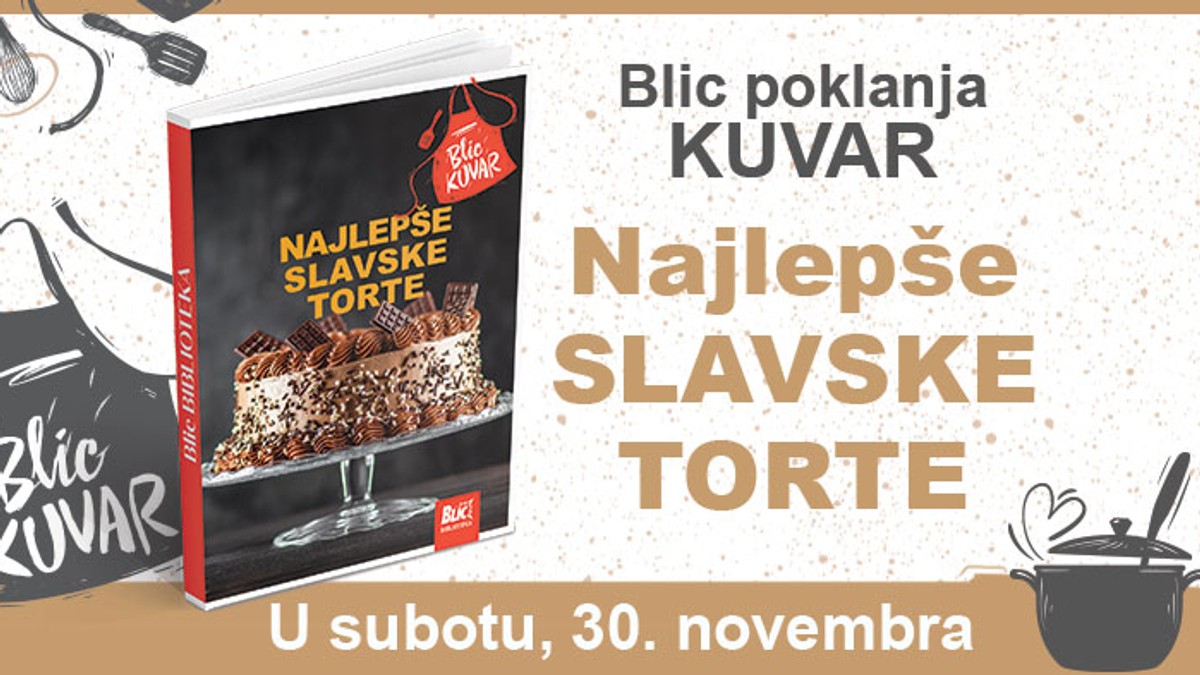 Recepti za najlepše slavske torte u "Blic" poklon kuvaru - Blic