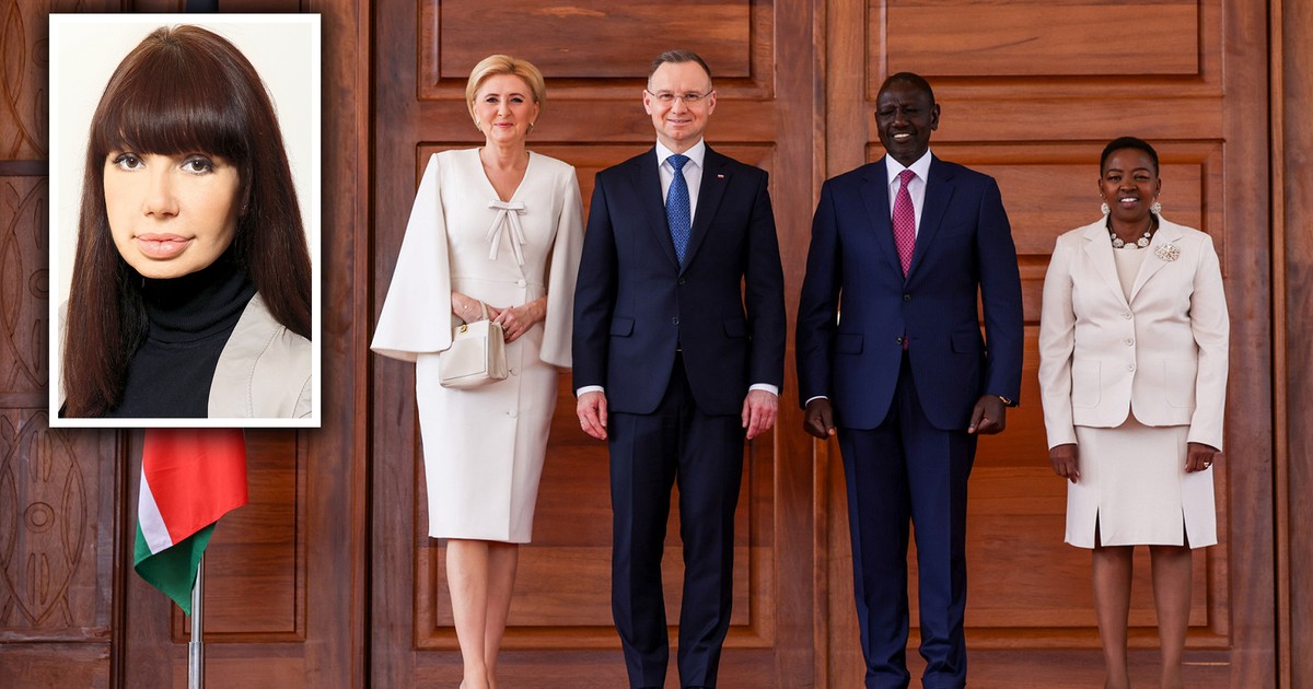 Agata Duda w Kenii. Jak jej strój oceniła ekspertka? Wpadka czy hit? [FOTO]